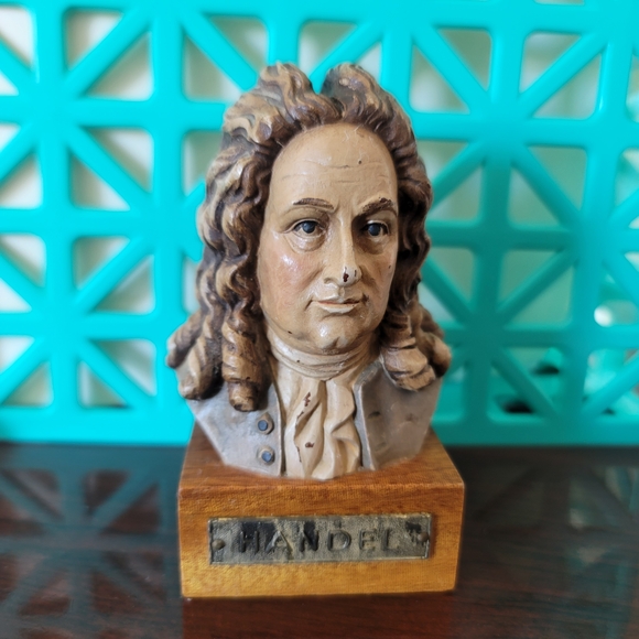 Toriart | Art | Classic Composer Bust Sculpture Brown And Tan | Poshmark